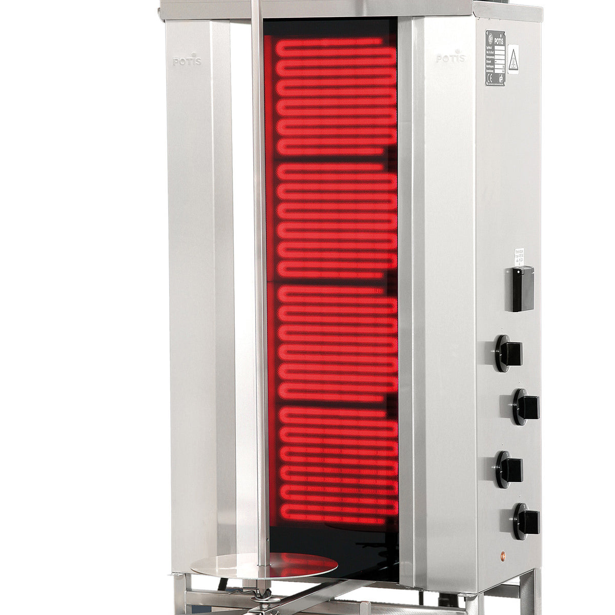 Potis CE4 Elektro Dönergrill / Gyrosgrill – Professionelles Grillgerät ...